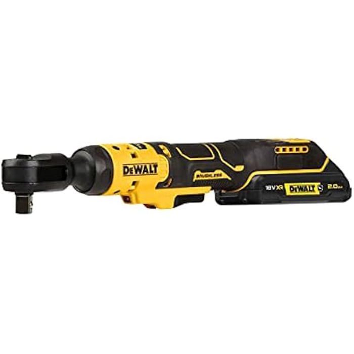 Clé à cliquet sans fil - DEWALT - DCF512D1G-QW - 18 V - 2 Ah - Design compact et durable ...