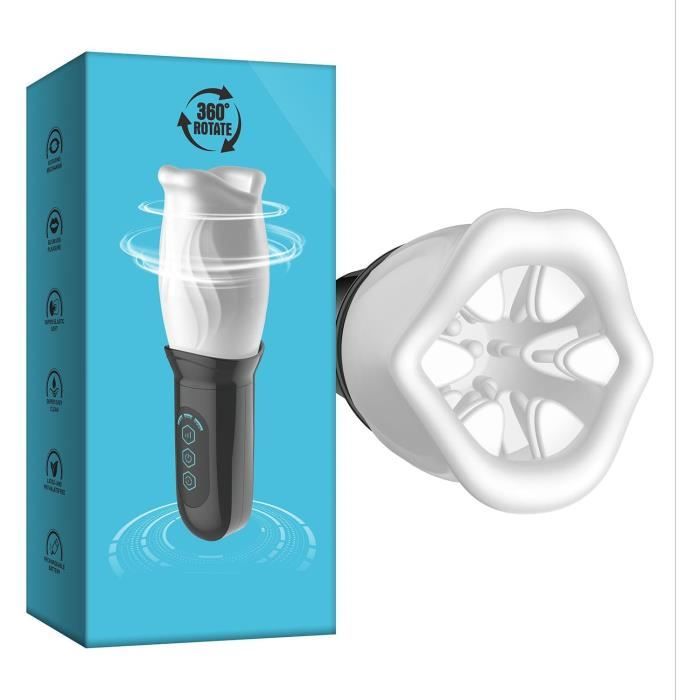 Masturbâteur Cup Va Et Vient Automatique Rechargeable Homme Avec Voix ...