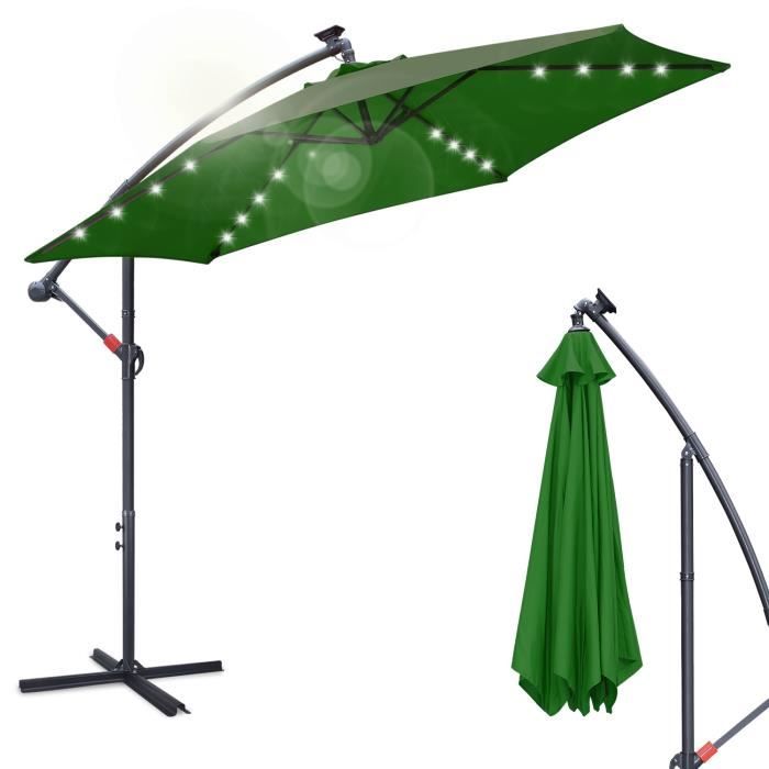 Lospitch Parasol - parasol jardin, parasol, parasol de balcon - 300 cm ...