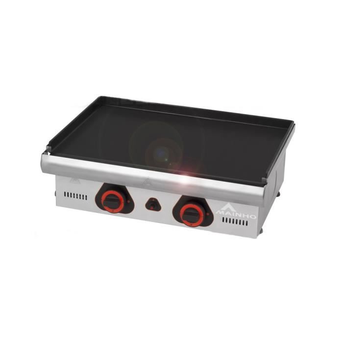 Plancha 60 cm ECO-60 Serie acier Bleui - Cdiscount Jardin