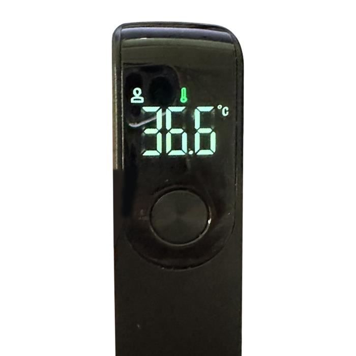 Omabeta thermomètre pour bébé Thermomètre frontal noir, Mini ... Omabeta thermomètre pour bébé Thermomètre frontal noir, Mini ...