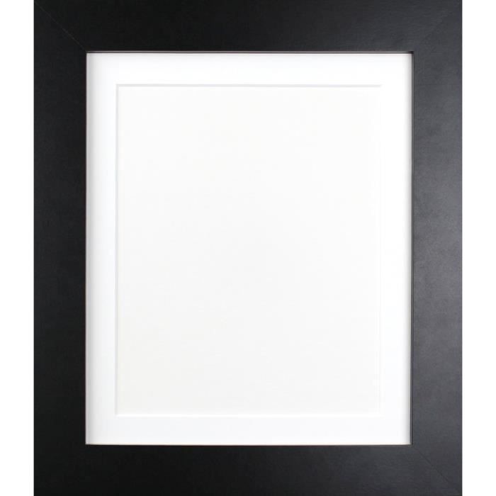 Cadre Photo Noir 39 Mm Avec Contour Blanc 35,6 X 20,3 Cm Pour Photo 25 ...