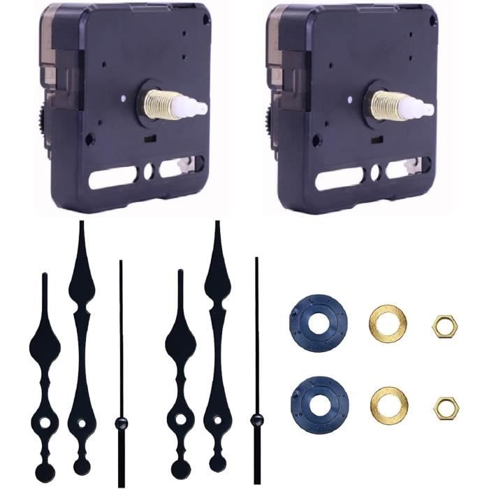 Mecanisme Horloge,Mecanisme Pendule,Mouvement Horloge,2PCS Aiguille ...