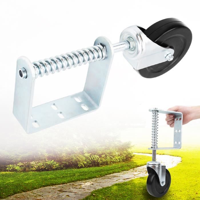 Roue à ressort pivotante YOSOO - Charge maximale 100 kg - Blanc ...