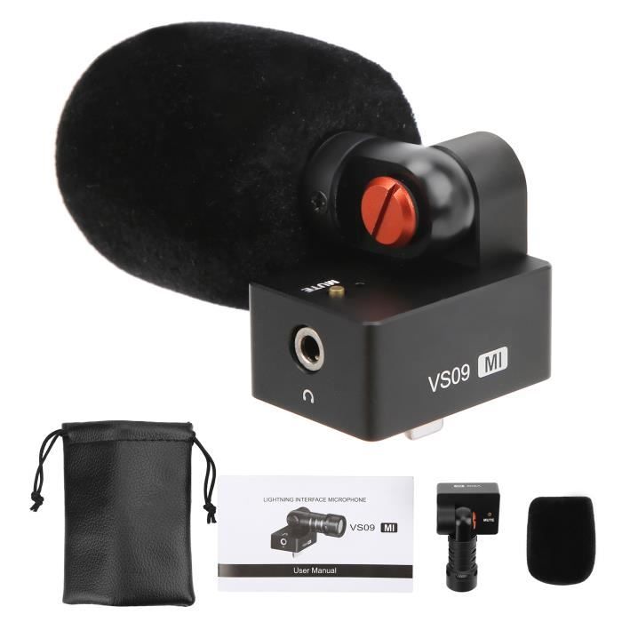 YOSOO Microphone cardioïde pour smartphone Comica CVM-VS09MI téléphones ...