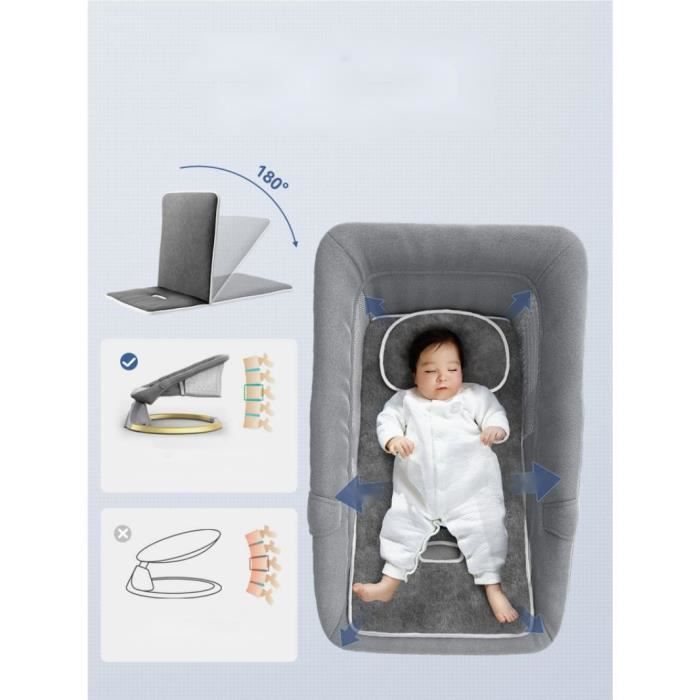 Balancelle Bébé Électrique avec télécommande - Transat balancelle 5 ...