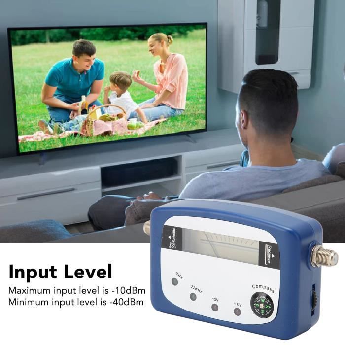 Détecteur de Signal TV EJ.LIFE - Antenne TNT et Satellite - Compact et ...