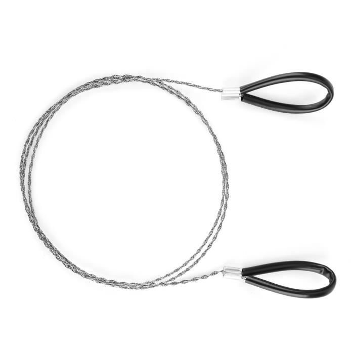 VGEBY Scie à fil d'acier de survie extérieure - Cdiscount Jardin