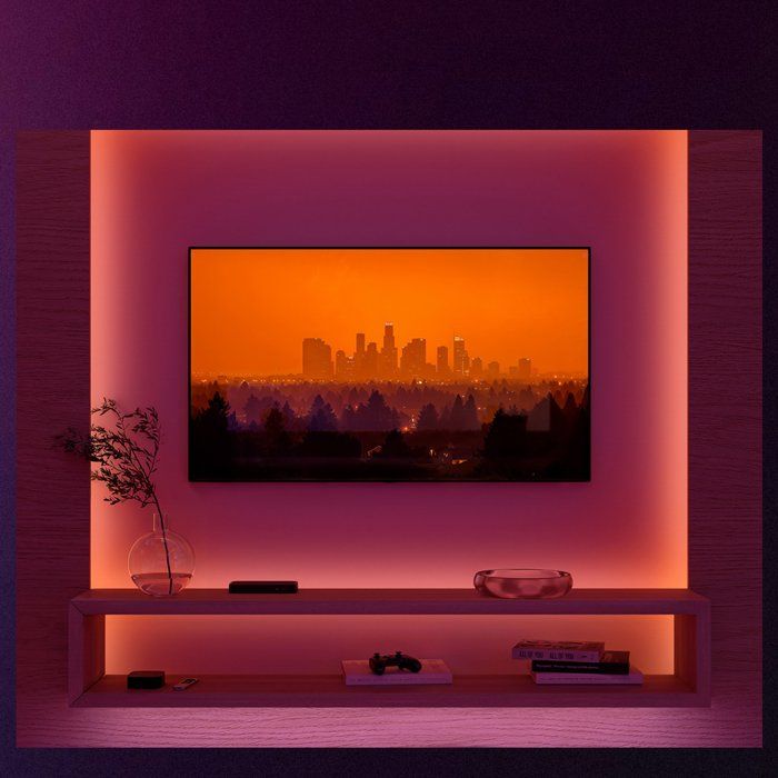 Ruban LED - PHILIPS HUE - Flux - 4 mètres - 1600 lm - Ambiance de ...