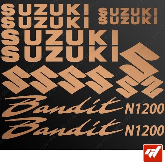 Stickers SUZUKI BANDIT N1200 - CUIVRE - n 1200, n-1200, Stickers ...