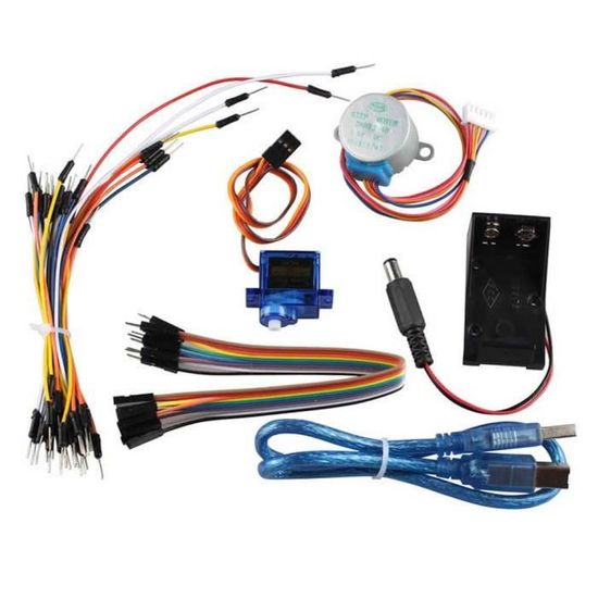 R3 UNO Arduino Learning Kit Sensor Servo Breadboard Jumper - Cdiscount Bricolage