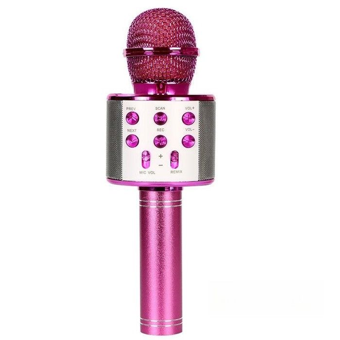 Microphone karaoké Bluetooth sans fil, haut-parleur micro karaoké avec ...