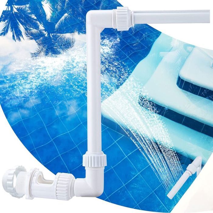 Fontaine cascade pour piscine hors-sol – Accessoire décoratif extérieur ...