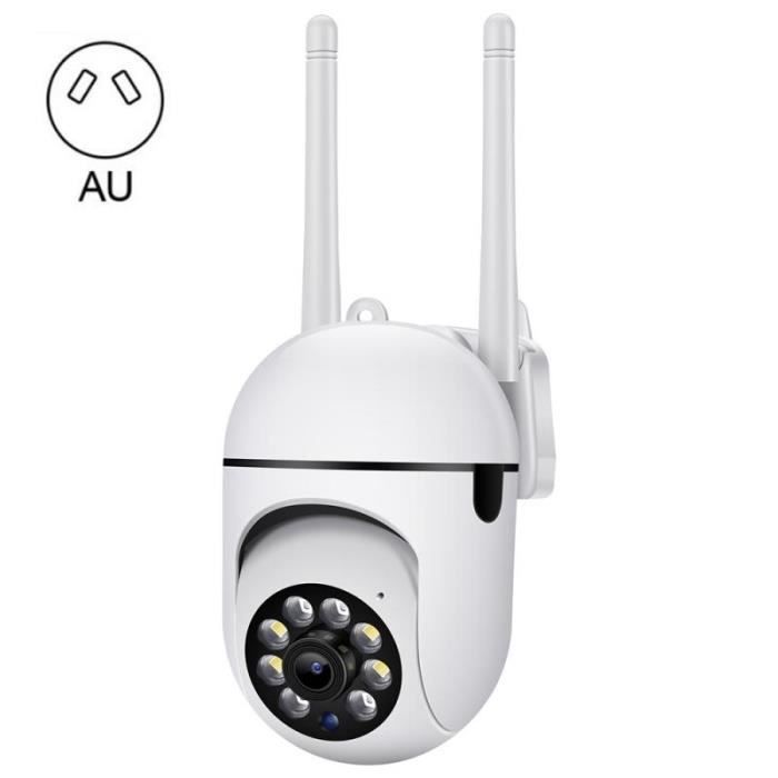 UA-Caméra de surveillance extérieure IP WiFi HD 1080p, dispositif de ...