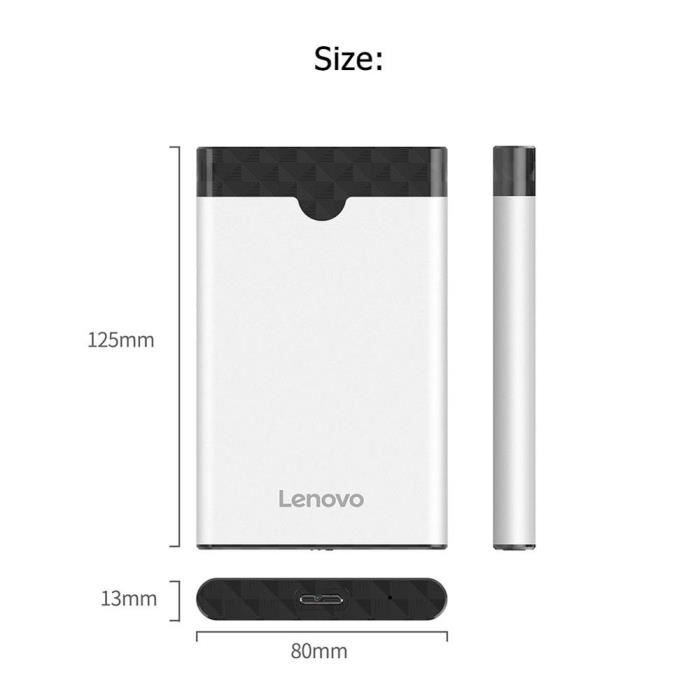 Cas S03 SSD - disque dur externe SSD, usb 3.0 vers SATA 2.5 pouces ...