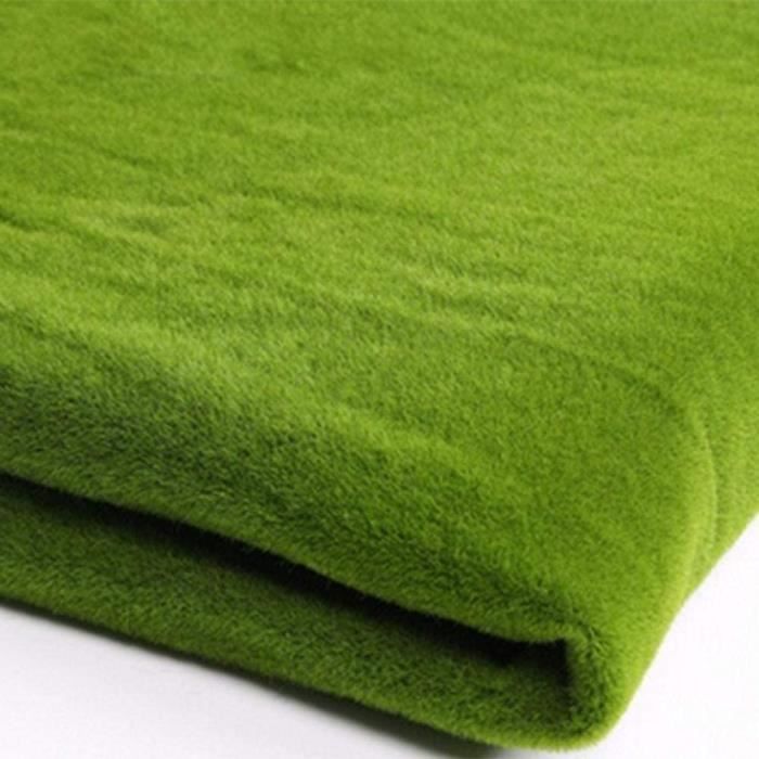1m x 1m artificielle herbe tapis plastique pelouse grass moquette dextérieur ou d’intérieur vert ...