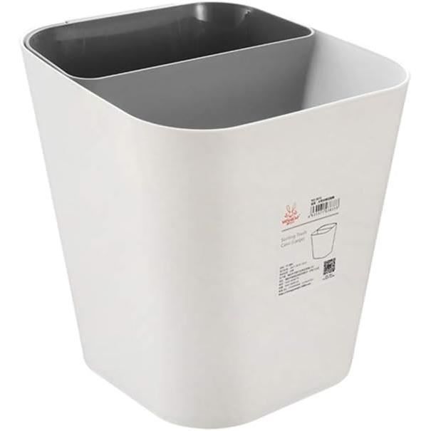 Double Compartiment Poubelle, Poubelle, Trash Can Creative, Petites ...
