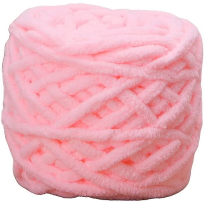 1x100g Pelote De Laine Epaisse Fil À Tricoter en Coton Douce Et Chaude ...