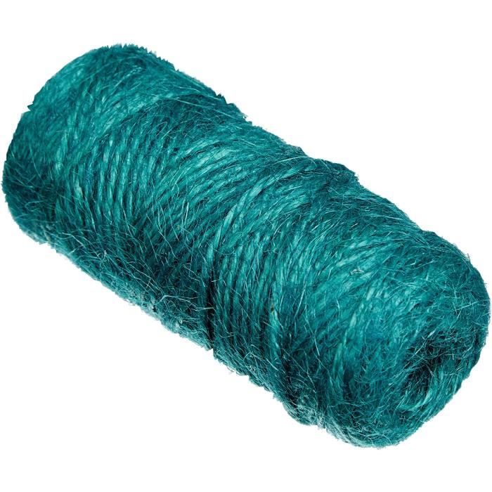 Xclou Corde de jute pour le jardin - Bobine de ficelle en jute verte ...
