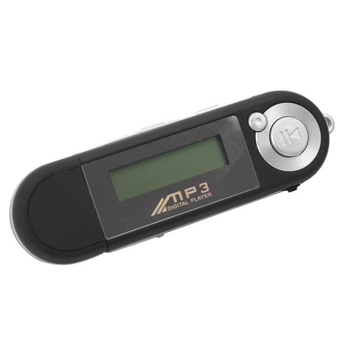 Mini Noir Lecteur MP3 Player Écouteur Clé USB Micro SD 2GB MS Flash ...