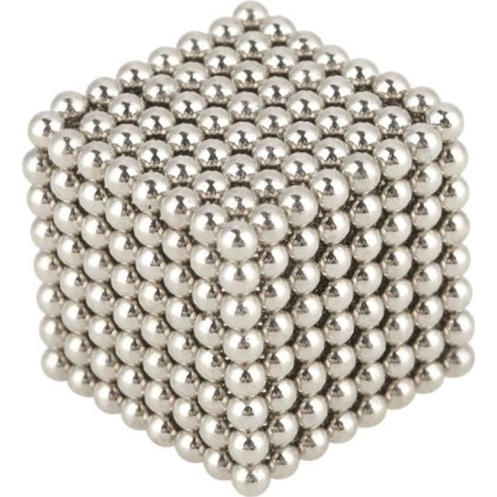 3mm 1000 pièces N35 boules magnétiques 3D Puzzle aimant Cube magique ...
