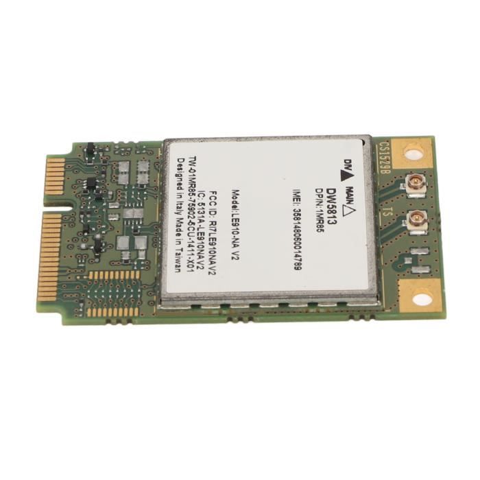 Carte réseau 4G LTE - FDIT - LE910 NA - Mini PCIe - Support MIMO ...