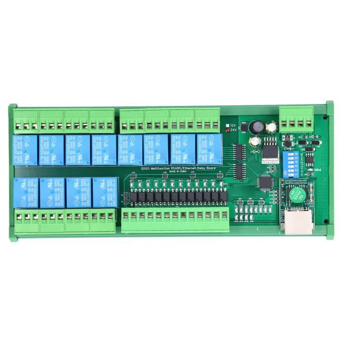 Module De Commutation De Relais Rs485 Contrôleur Réseau 12 Dio Ethernet