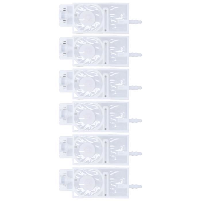 Amortisseur d'encre 6 pièces tête à jet d'encre solvant rectangulaire ...