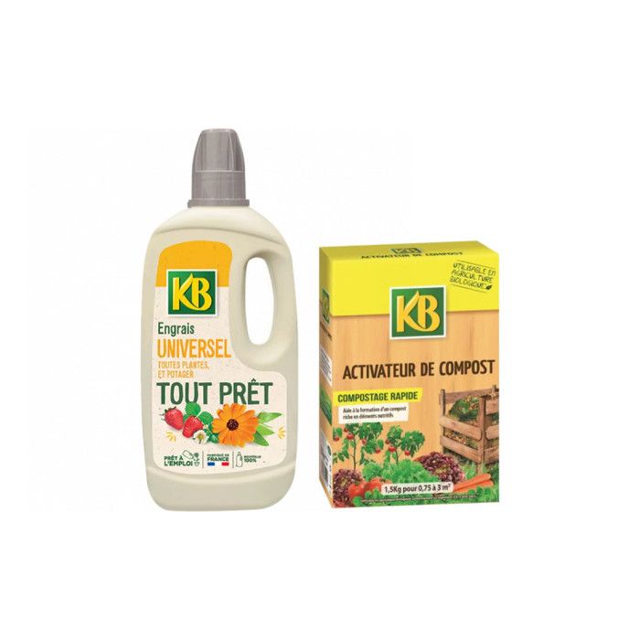 Pack KB - Engrais universel toutes plantes, légumes et fruits 1L ...