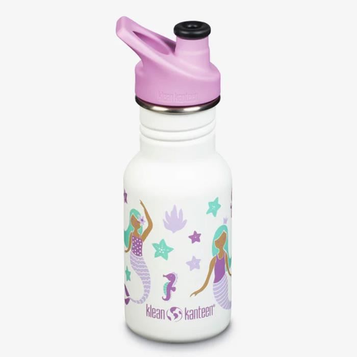 Gourde Inox 355 ml bouchon Sport Mermaids - KLEAN KANTEEN 0,00 ...