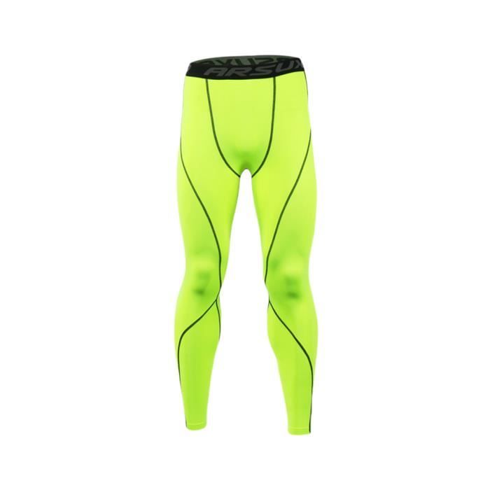 Homme Sport Pantalon de Compression à Séchage Rapide sous Couche ...