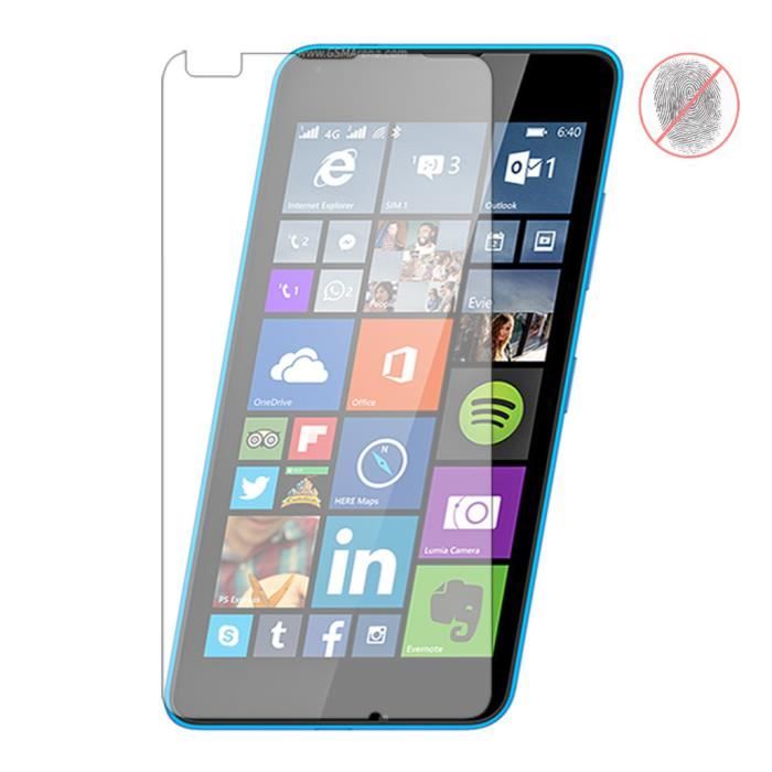 Anti-traces de doigt 9H 2.5D 0.26mm Marque Protection Écran Verre ...