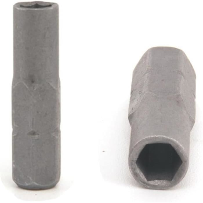 Douilles Tournevis Hexagonales 6.35 Mm Adaptateur D'Embout 1-4 Pouce ...