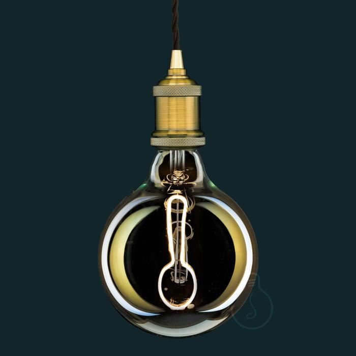 Ampoule Led Dimmable,Filament Cuillière,Éclairage Chaud 2700K,Verre ...