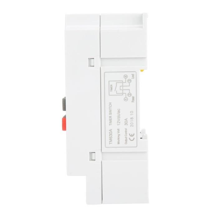 Relais temporisé - SONEW - TM630A - Programmable - 1 boucle 30A ...