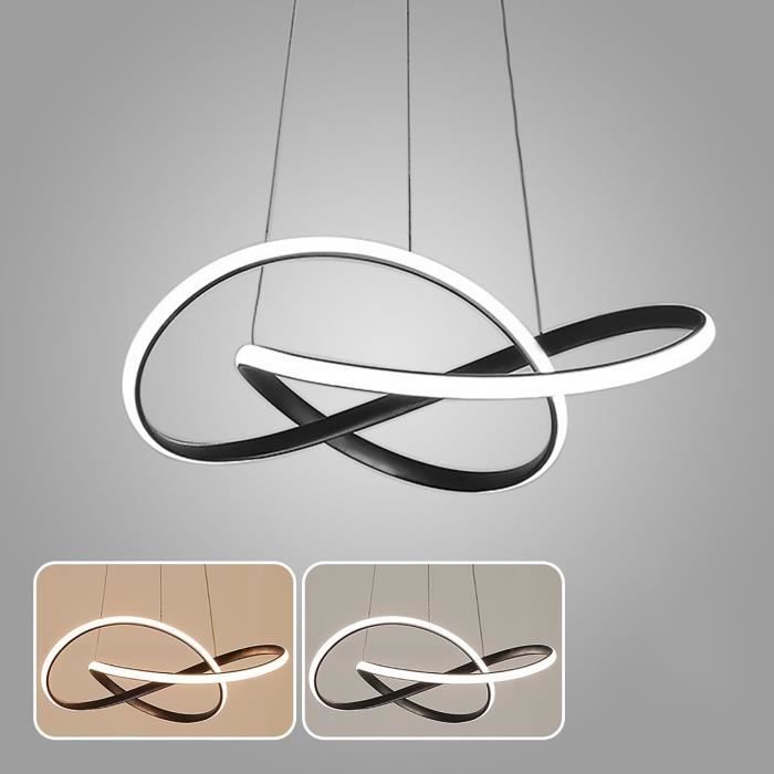 YLFXL Lustre LED Moderne 37W, Simple Et Créatif Avec Suspension ...