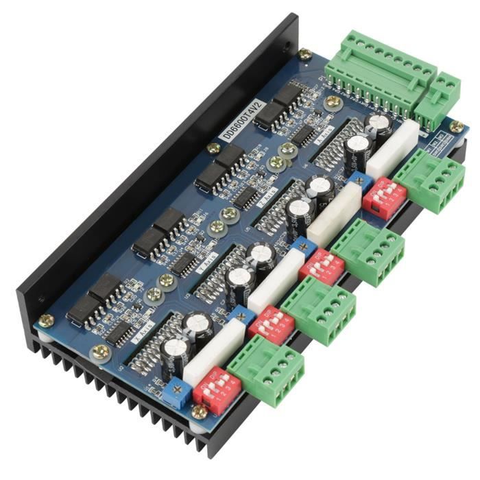 Tbest Motor Driver, Stepper Motor Driver Board Current Adjustable TB660 ...