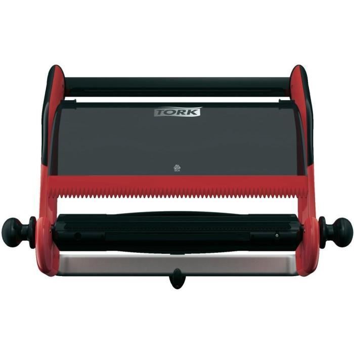 Dérouleur mural - TORK - Noir et rouge - Plastique - Contemporain ...