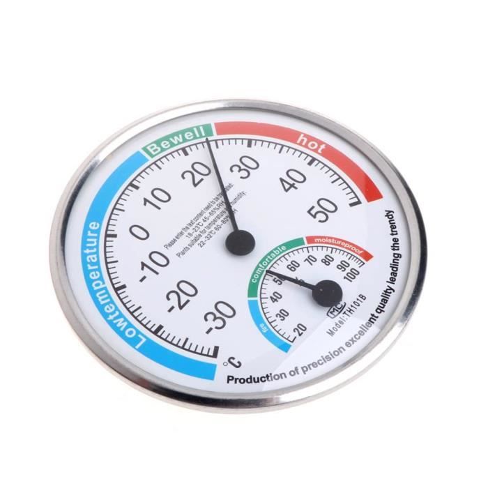 Thermomètre Hygromètre Intérieur De 13 Cm, Thermohygromètre Analogique ...