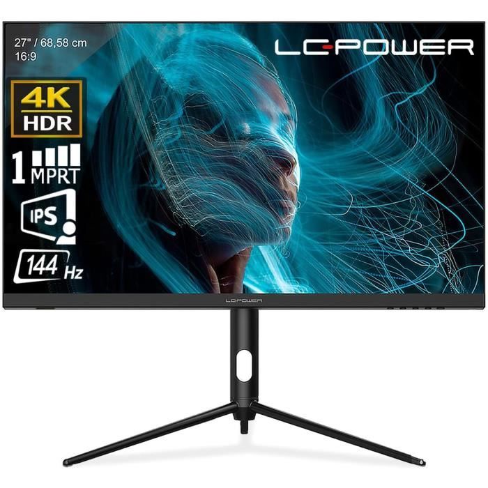 Lc-M27-4K-Uhd-144-V2 Ecran Pc Gaming 27" - Ips Uhd 4K (3840X2160), 1Ms ...