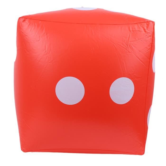 Vvikizy Dés gonflables en PVC Dés gonflables fournitures portatives d ...