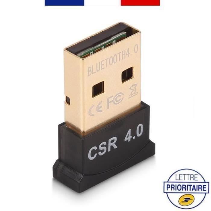 ZII03145-MINI CLÉ USB ADAPTATEUR TRANSMETTEUR BLUETOOTH V4.0 DONGLE ...