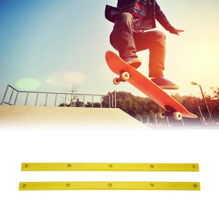 ZERONE Ribs Bones Rails Brillants en Résine pour Skateboard Longboard ...