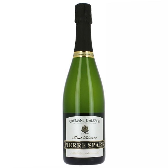 Pierre Sparr - Lot 12x Crémant d'Alsace brut réserve - AOC - Bouteille ...
