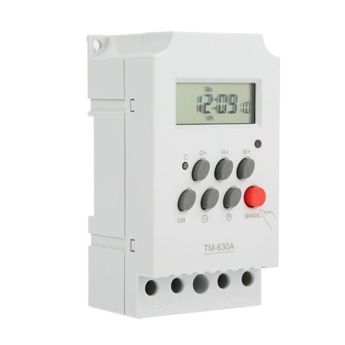 Relais temporisé - SONEW - TM630A - Programmable - 1 boucle 30A ...