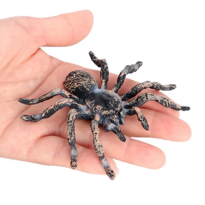 Halloween Prank Spider Figures 4 Pcs Geant Realiste Action Modeles Animaux en Plastique Fausses Araignees Jouets Realistes Cdiscount Jeux Jouets