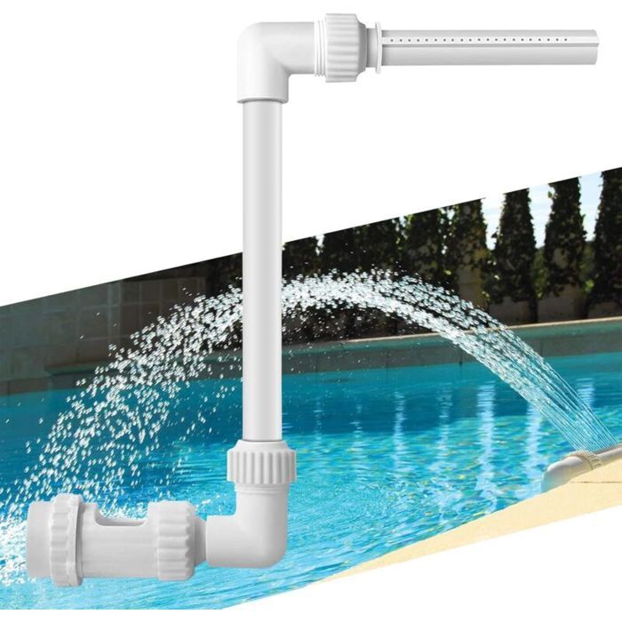 Fontaine cascade pour piscine hors-sol – Accessoire décoratif extérieur ...