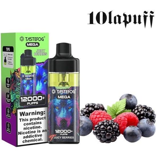 Puff 12000 -mix fruits rouge- sans nicotine - Cdiscount Au quotidien