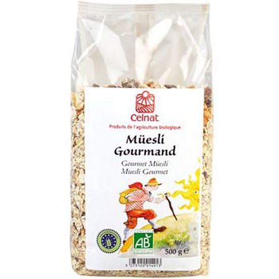 Celnat Muesli Gourmand 500g - Cdiscount Au quotidien