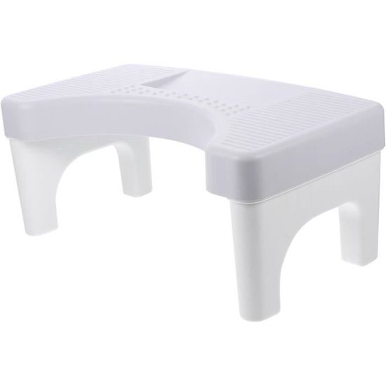 Tabouret De Caca Repose-Pieds Salle De Bain Escabeau En Plastique ...
